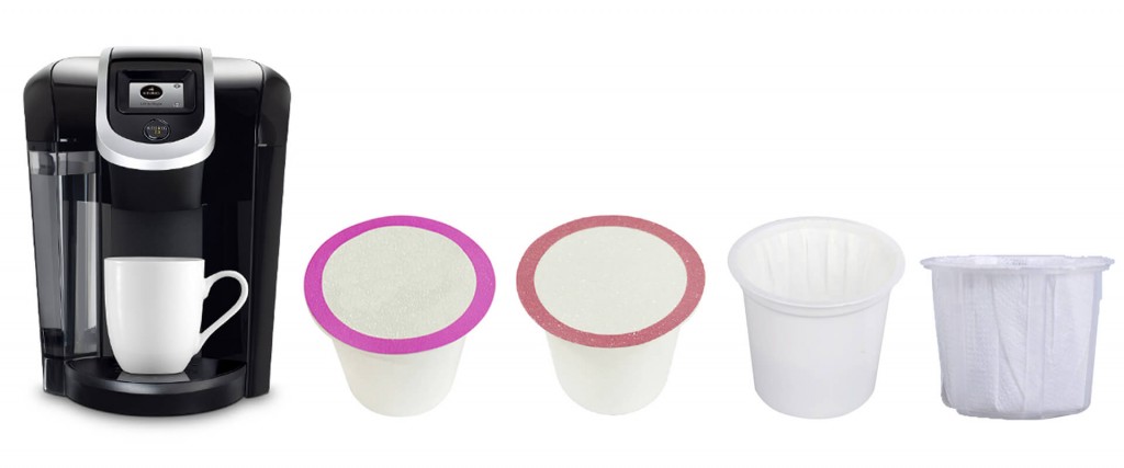 Empty K-cup with sealed filter - Brightpacking
